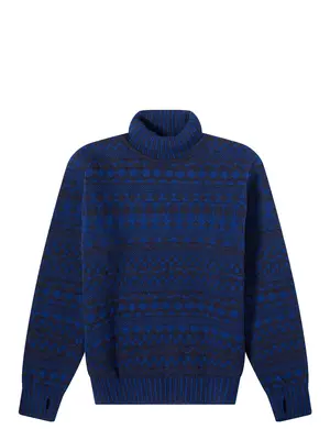 Oliver Spencer Talbot Crew Knit - Navy/blue