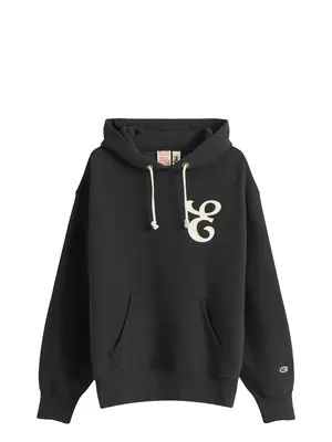 E BY END. Champion For Everyday Hoodie - Black
