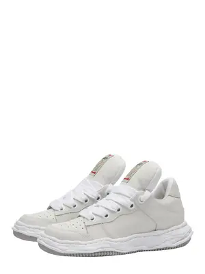 Mihara Yasuhiro Wayne Original Sole Low Leather Sneakers - White