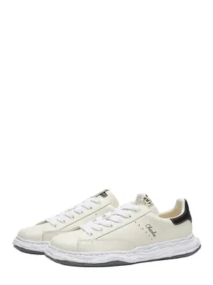 Mihara Yasuhiro Charles Original Sole Low Leather Sneakers - White