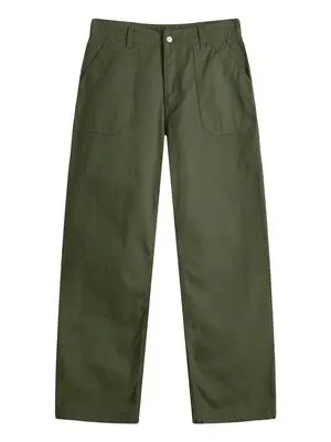 UNIFORM BRIDGE Wide Fit Fatigue Pants - Khaki