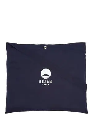 BEAMS Shoulder Bag - Navy/white