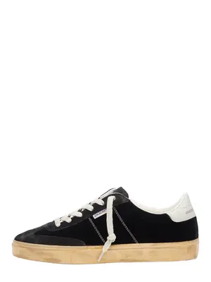 GOLDEN GOOSE Soul Star Sneaker - Black/milk