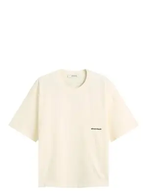 ABOUT:BLANK Box Logo T-shirt - Oat/black