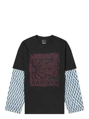 RASSVET Mesh Camo Long Sleeve T-shirt - Print
