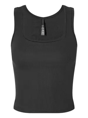 SKIMS Cotton Rib Tank - Soot