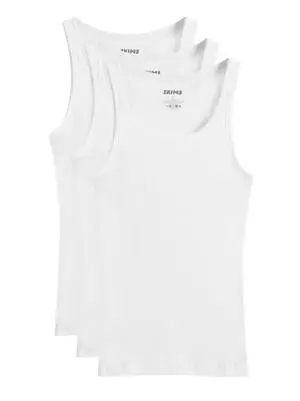 SKIMS Cotton Rib Tank 3-pack - Chalk