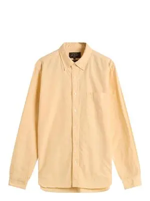 BEAMS Button Down Oxford Shirt - Yellow
