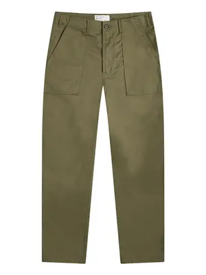 Universal Works Twill Fatigue Pant - Light Olive
