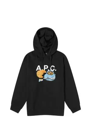 A.p.c. Coffee Club' Pierre Hoodie - Black