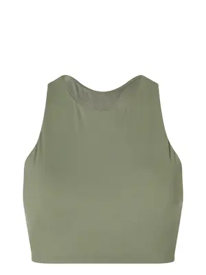 ADANOLA Ultimate Branded Mesh Back Bra - Khaki