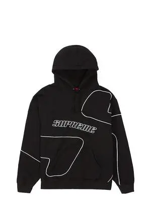 Supreme Big S Hooded Sweatshirt - Black