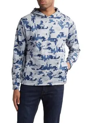 SWANNIES Matthew Digital Camouflage Hoodie - Midnight-navy