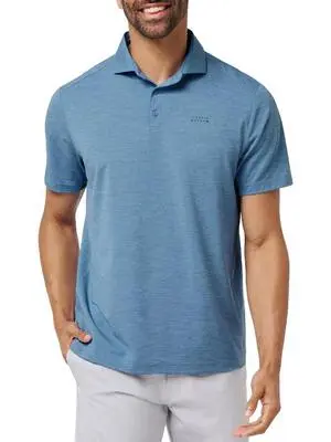 Travis Mathew Heater Pro Performance Golf Polo - Pacific Coast