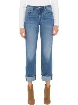LIVERPOOL Marley High-rise Girlfriend Jeans - Campus