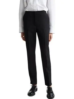 Partow Hudson Virgin Wool Pants - Black