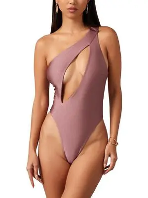 MBM SWIM Serenity One-piece Swimsuit - Mauve