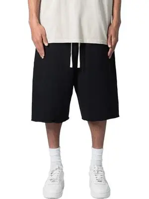 Mnml Ultra Baggy Sweat Shorts - Black