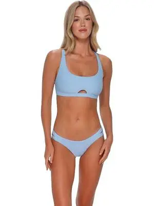 SUNSETS Sunsets Brandi Bralette Bikini Top Blue Whisper