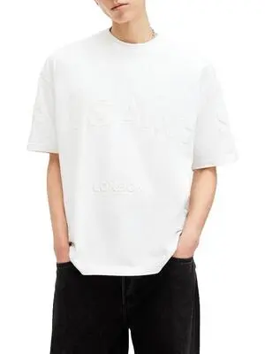 ALLSAINTS Biggy Logo Graphic T-shirt - Optic White