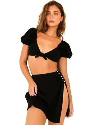 DIPPIN DAISY'S Marla Top Black