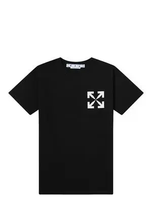 Off-White Single Arrow Slim Short-sleeve Tee /white - Black