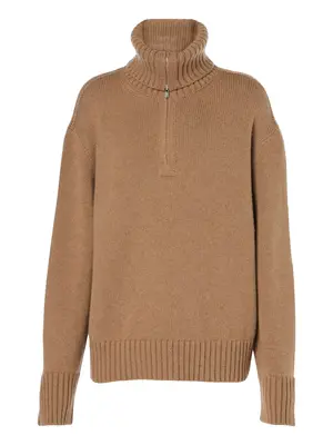 Loro Piana Parksville Cashmere Sweater - Brown