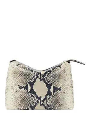 Khaite Lina Snake-effect Leather Crossbody Bag - Multicoloured