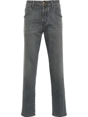 Jacob Cohen Scott Slim-fit Jeans - Grey