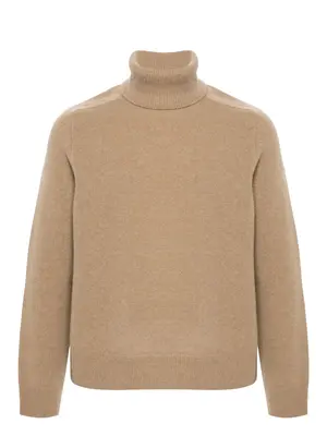 MAISON MARGIELA Roll-neck Wool Jumper - Neutrals