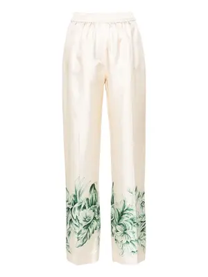 F.R.S FOR RESTLESS SLEEPERS Callisto Palazzo Pants - Neutrals