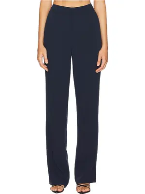 Good American Column Trousers - New Navy002