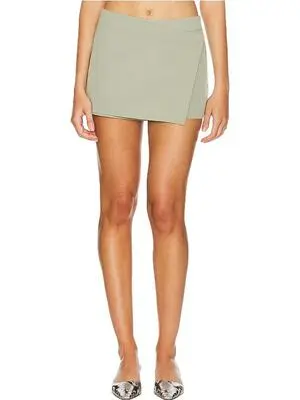 ST. AGNI Wrap Short - Moss Grey