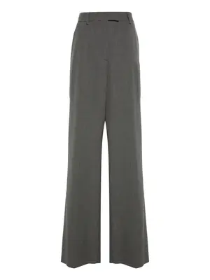 Valentino Garavani Wide-leg Trousers - Grey