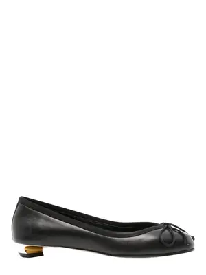 Alexander McQueen 20mm Armadillo Ballet Flats - Black