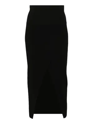 IRO PARIS Enola Midi Skirt - Black