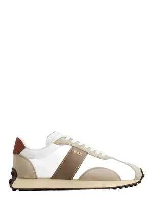 TOD'S Gommino Panelled Sneakers - White