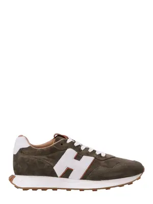 Hogan Hogan H601 H-Patch Sneakers Green