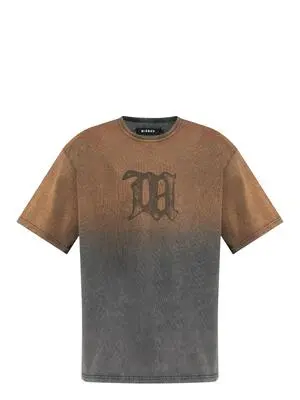 MISBHV Sunrise Washed Signature T-shirt - Brown