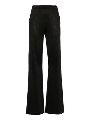 Missoni High-waisted Flared Trousers - Black