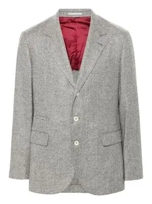 BRUNELLO CUCINELLI Brunello Cucinelli Herringbone-Pattern Blazer