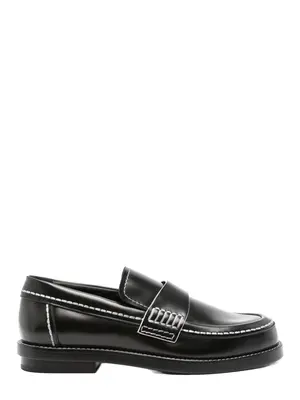 Alexander McQueen Leather Loafers - Brown