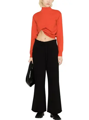 THE ROW Callan Long-sleeve Top - Red