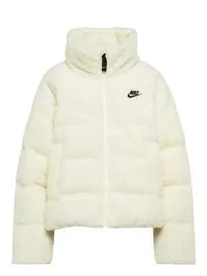 Nike Sportswear Therma-fit City Series Down-fill Sherpa Jacket - Fossil/black