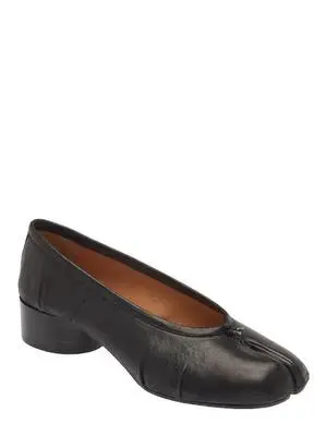 MAISON MARGIELA Tabi Ballerina Pump - Black