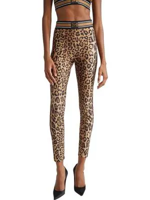 Dolce & Gabbana Print Leggings - Leopard