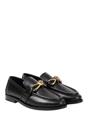 BOTTEGA VENETA Astaire Leather Loafers