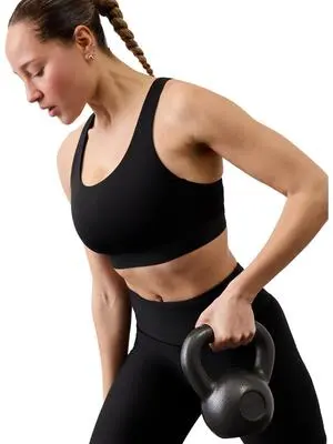 Athleta Interval Sports Bra D-dd - Black