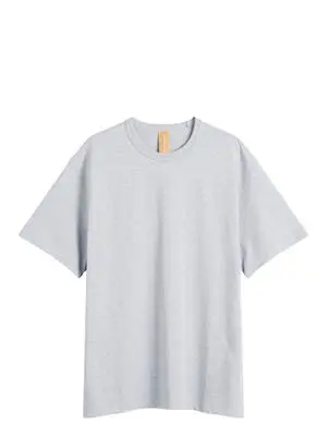 FRIZMWORKS Og Double Rib Oversized T-shirt - Melange Grey