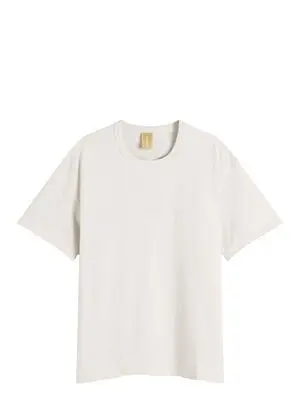 FRIZMWORKS Og Double Rib Oversized T-shirt - Oatmeal